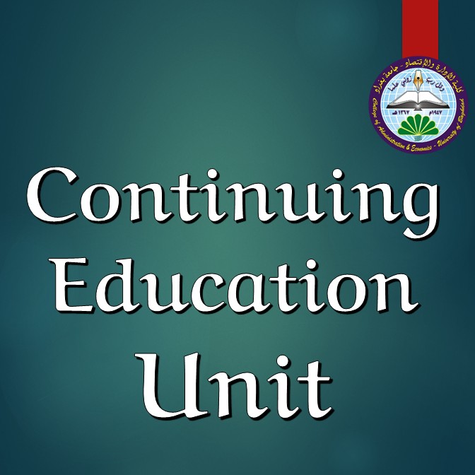 Continuing Education Unit - College of Administration and Economics