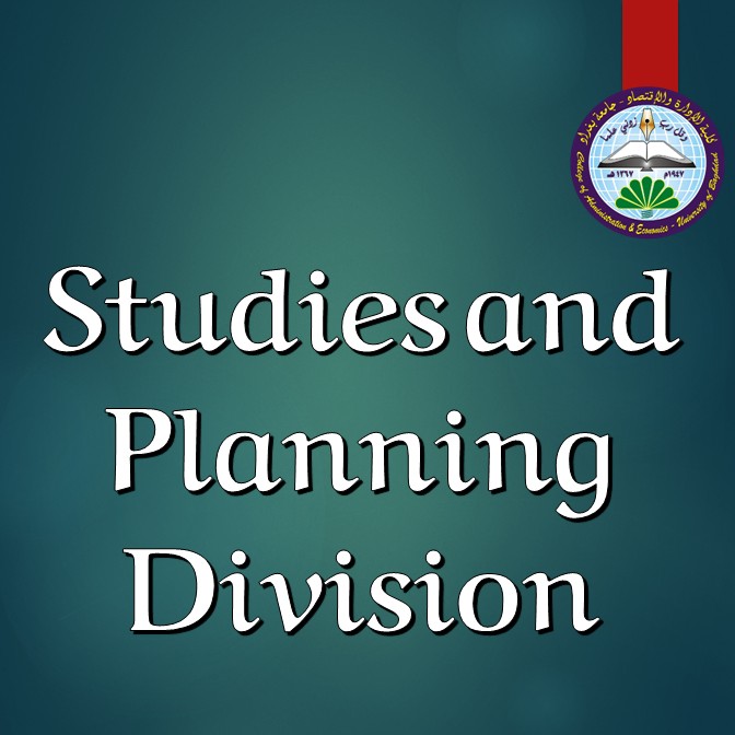 Studies and Planning Division - College of Administration and Economics